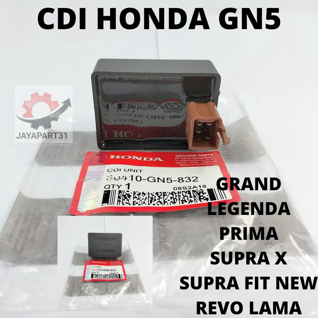 Jual CDI UNIT HONDA GRAND LEGENDA PRIMA SUPRA SUPRA FIT NEW ORIGINAL ...