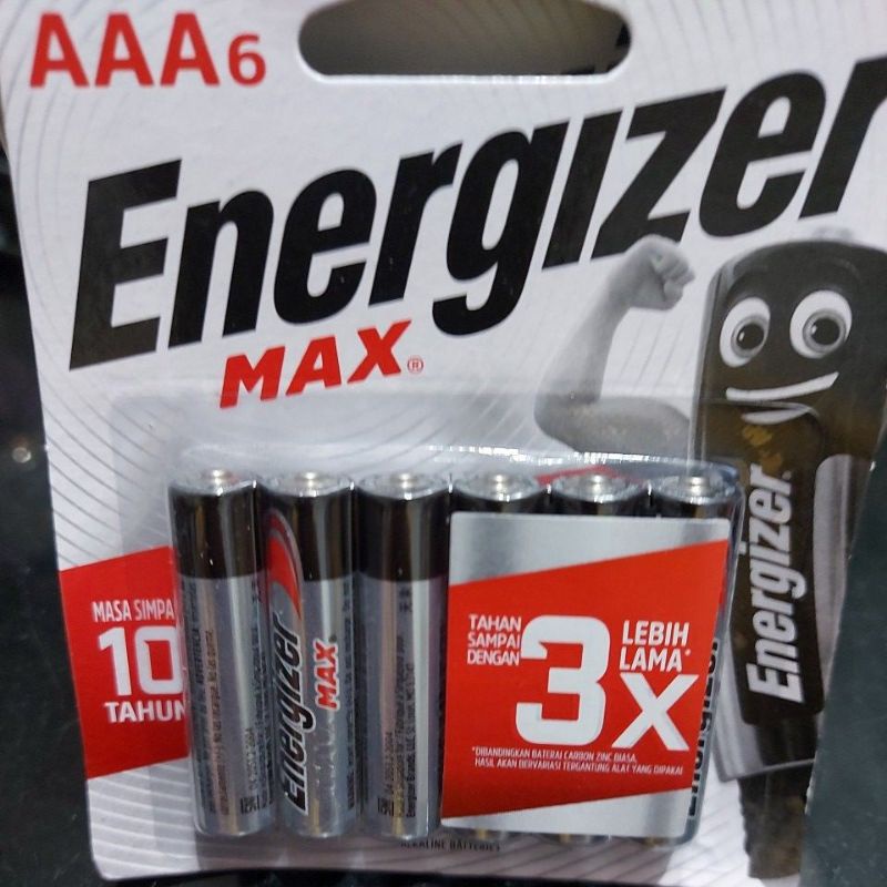Jual Baterai Energizer bp6 AAA ( isi 6 pcs) | Shopee Indonesia