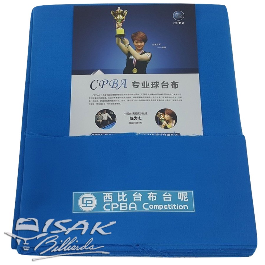 Jual Kain Laken 9-ft CPBA Competition - Electric Blue - Billiard Biliar ...