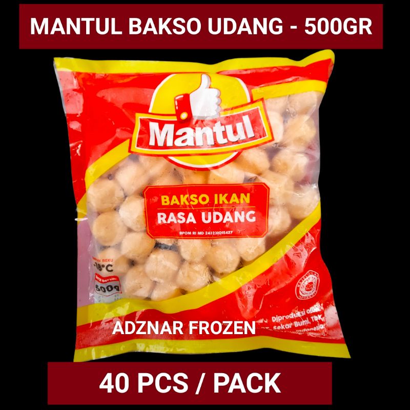 Jual mantul bakso udang 500gr | Shopee Indonesia