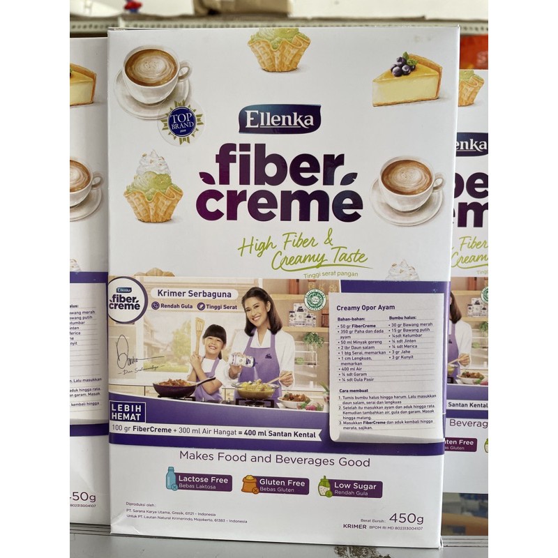 Jual [Ready Stock] Fiber Creme Ellenka 450gr ED SEPT 2022 | Shopee ...