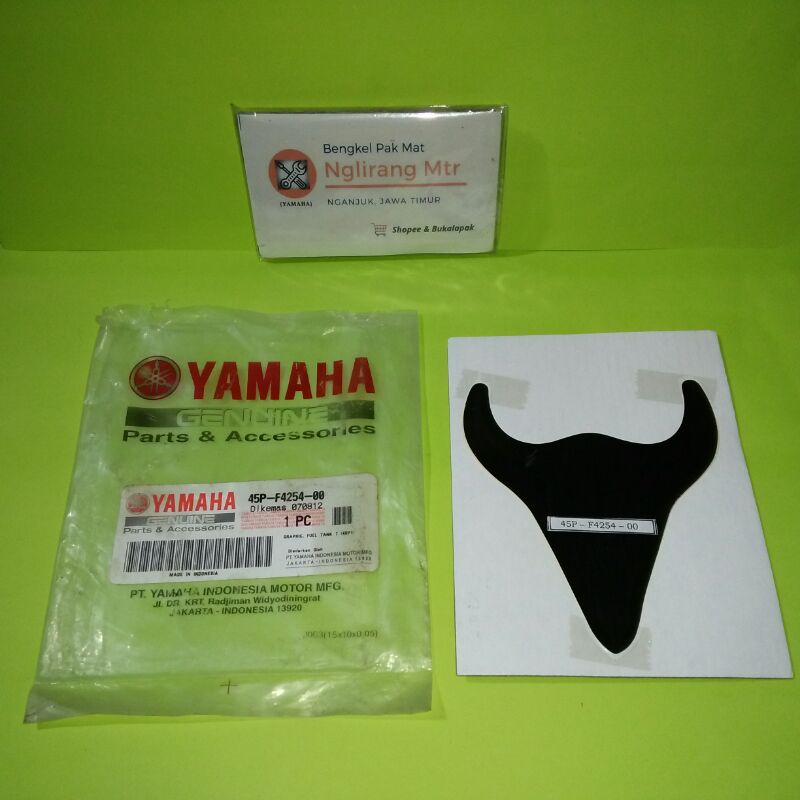Jual sticker stiker logo tangki Byson original kode part 45P F4254 00 ...