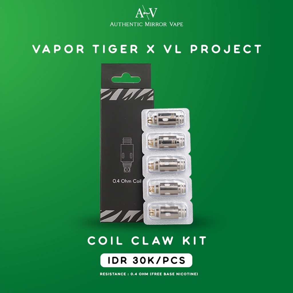 Jual Coil Claw Kit Pods By Vapor Tiger - CC | Shopee Indonesia