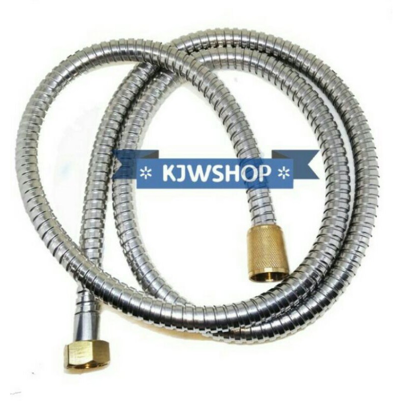 Jual Selang Shower Ujung Kuningan Selang Jet Shower Chrome Silver ...