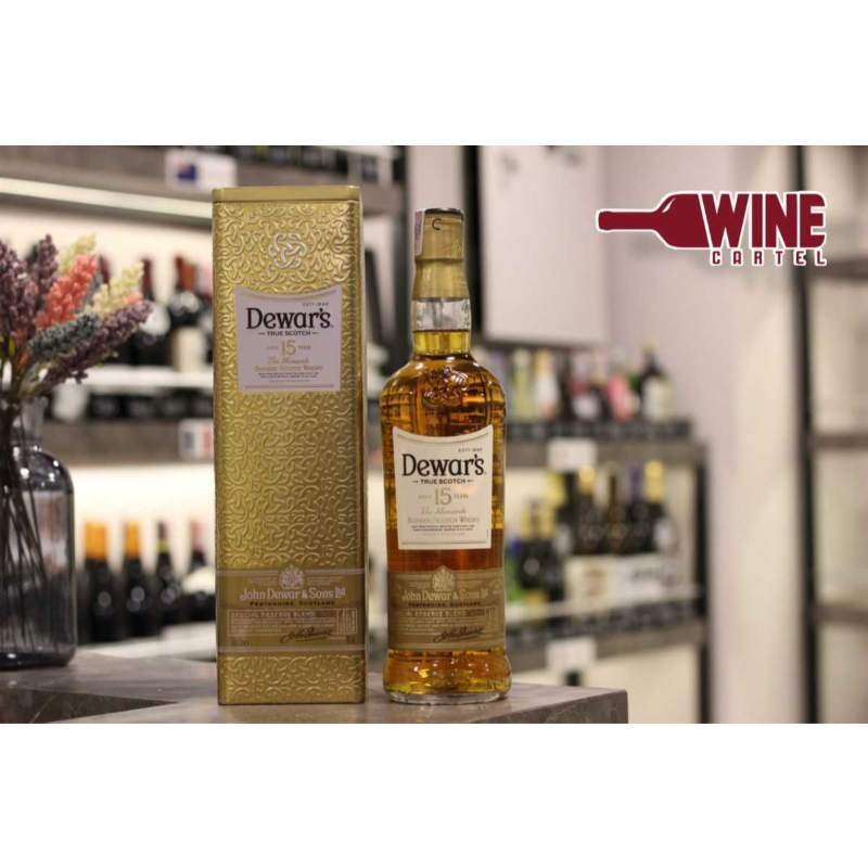 Jual WHISKY Dewars 15 YO Blended Scotch Whisky 750ML | Shopee Indonesia