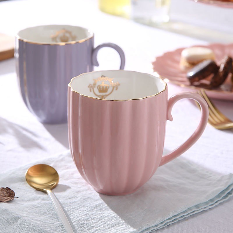 Jual Gelas Mug Estetik - Mug Cangkir Cantik - ROYALE GLASS ( GELAS TEH ...
