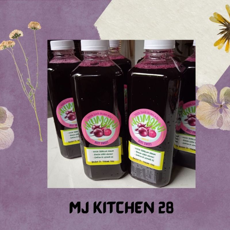 Jual Healthy Drink Sari buah Bit Merah Premium/Jus Bit Merah/Akumoini ...