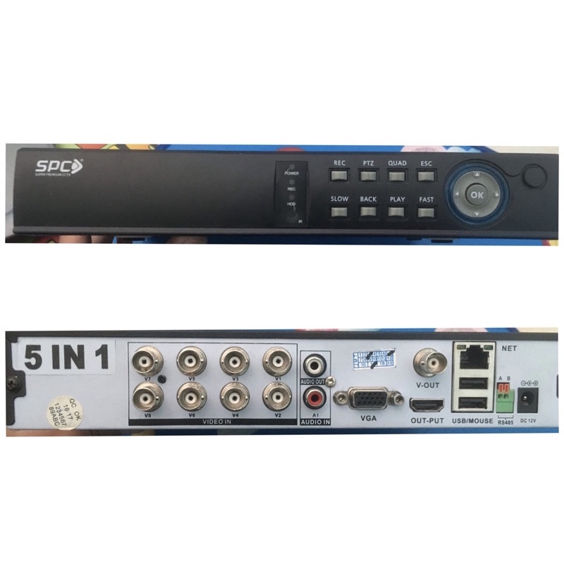 Jual DVR SPC 2Mp 8Channel 5in1 minus tidak bisa online) | Shopee Indonesia