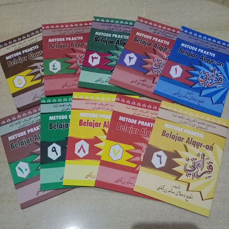 Jual Qiroati jilid 1 - 10, Harga 1 Set isi 10 Kitab | Shopee Indonesia