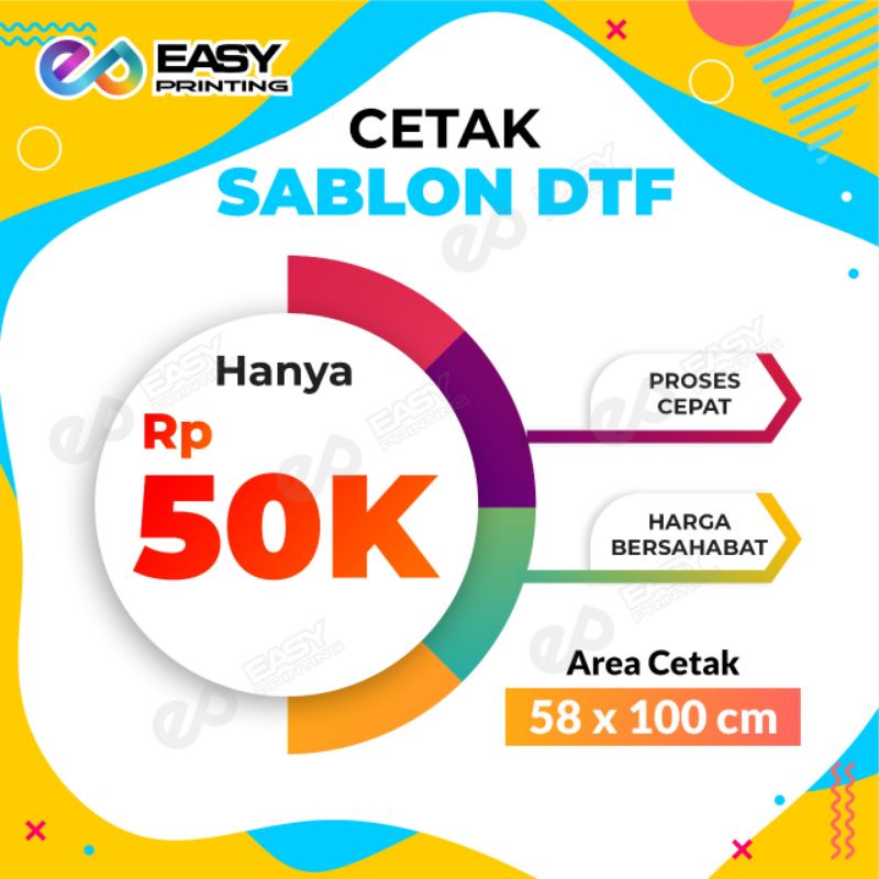 Jual CETAK SABLON DTF | Shopee Indonesia