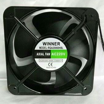 Jual Axial Cooling Fan Winner kotak Ball Bearing 20x20cm 20 cm 20cm ...
