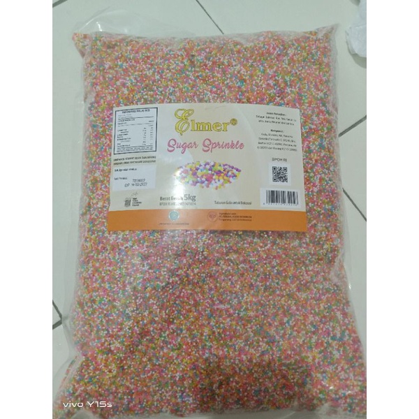 Jual Elmer sugar sprinkle/toping gula/ gula warna 100gr | Shopee Indonesia