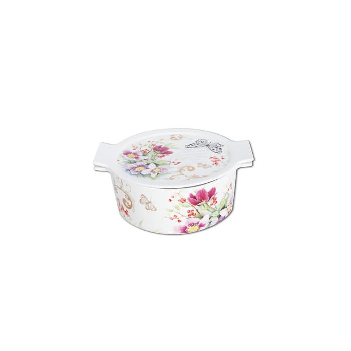 Jual Round Casserole / Kaserol Bulat -Diameter : 18.5cm | Shopee Indonesia