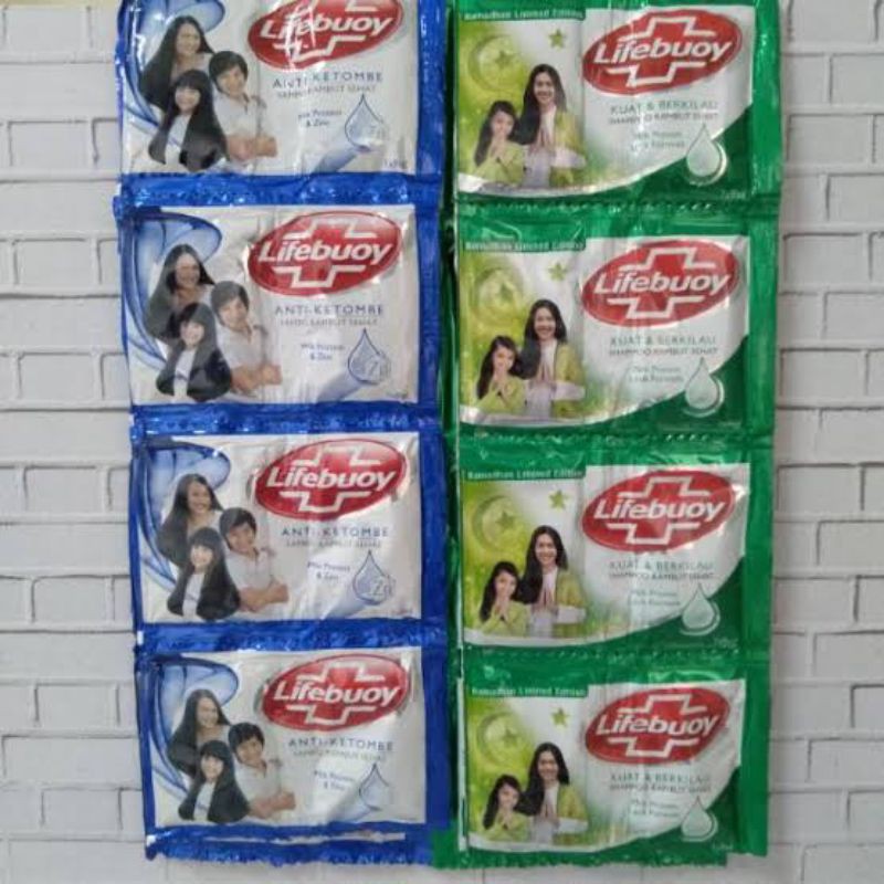 Jual shampo lifebuoy sachet ( rencengan = 12 sachet) | Shopee Indonesia