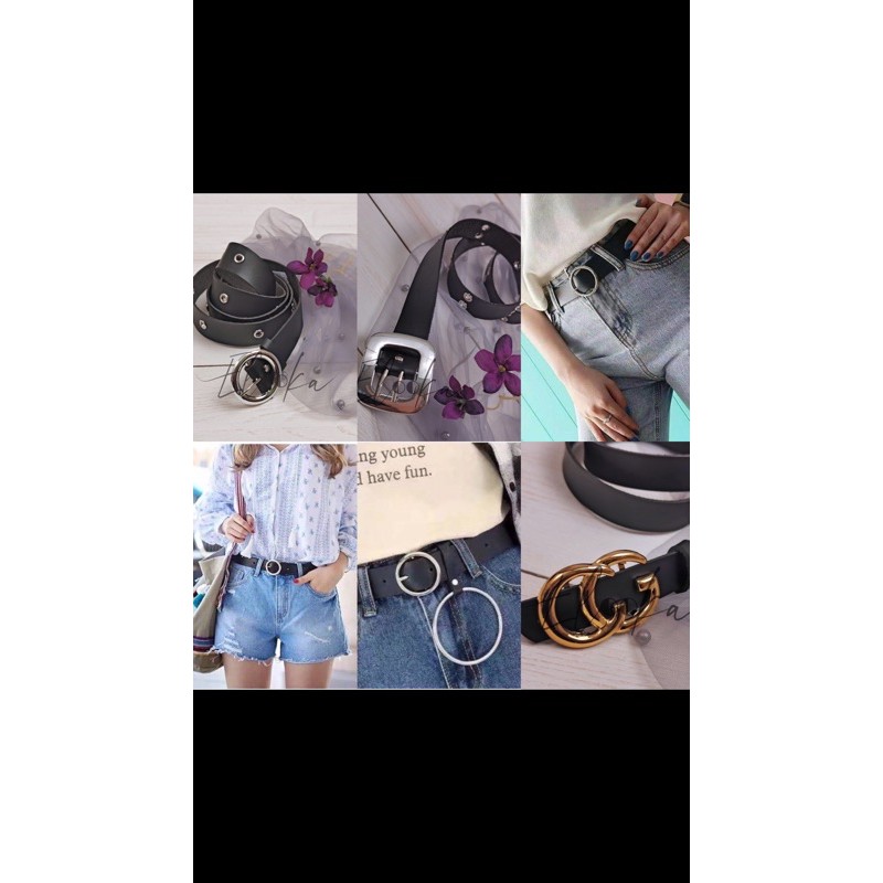 Jual Belt korea/retro ( READY JAYAPURA ) | Shopee Indonesia
