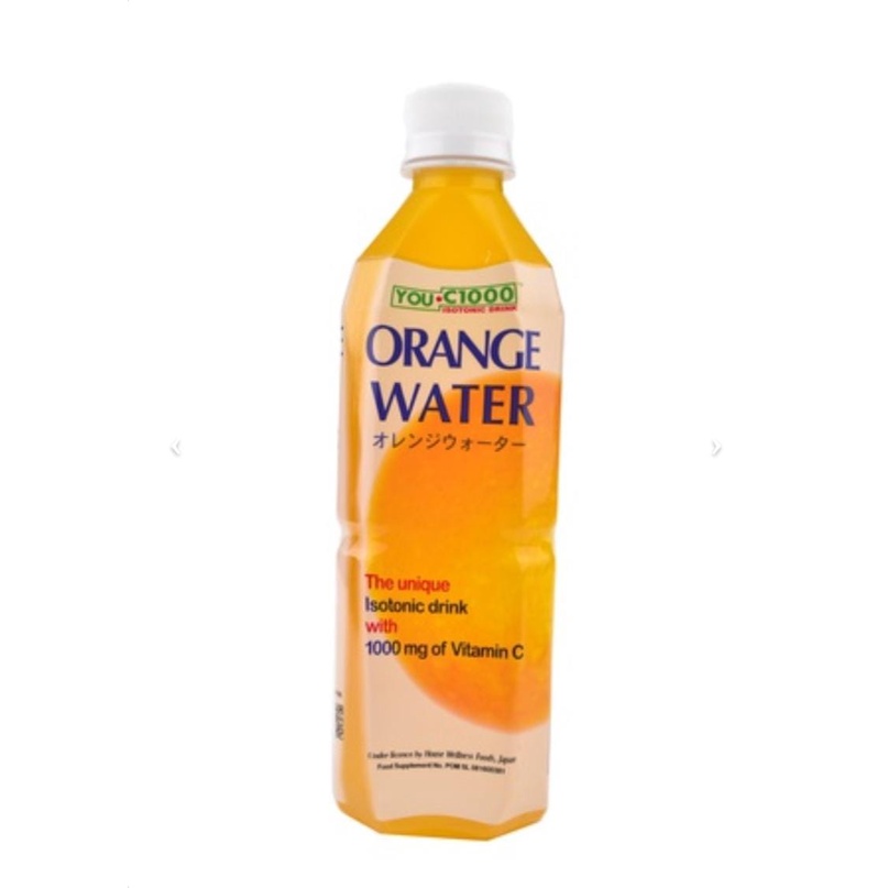 Jual MINUMAN ISOTONIK VITAMIN YOU C 1000 500 ML ORANGE & LEMON WATER ...