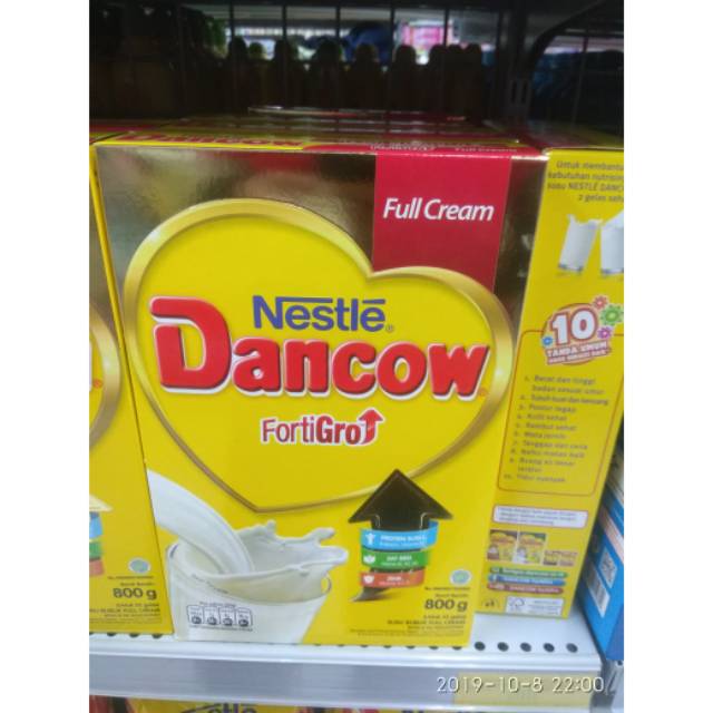 Jual DANCOW FORTIGROW RASA FULL CREAM 780GRAM | Shopee Indonesia