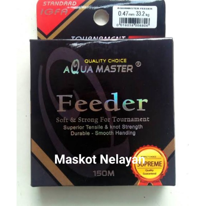 Jual SENAR AQUA MASTER FEEDER 150m | Shopee Indonesia