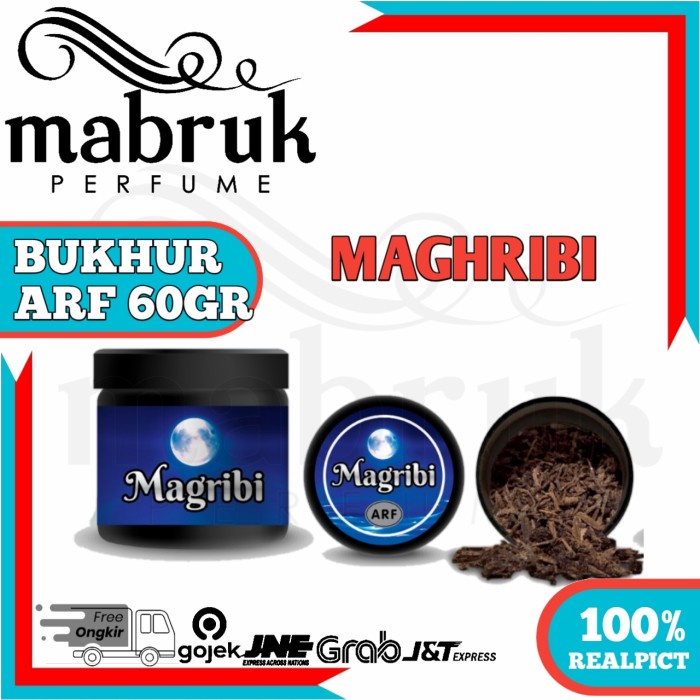 Jual Bukhur MAGHRIBI ARF 60gr Buhur AL Magribi Dupa Gahru Ar Rafif ...