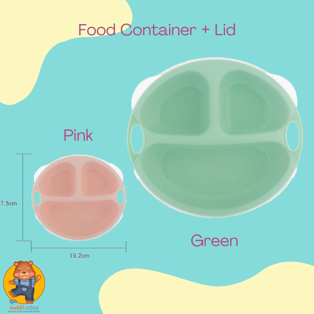 Jual TEMPAT MAKAN ANAK / TEMPAT MAKAN BAYI / PIRING MAKAN ANAK / FOOD ...