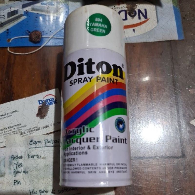 Jual CAT SEMPROT DITON 804 YAMAHA GREEN 300CC | Shopee Indonesia