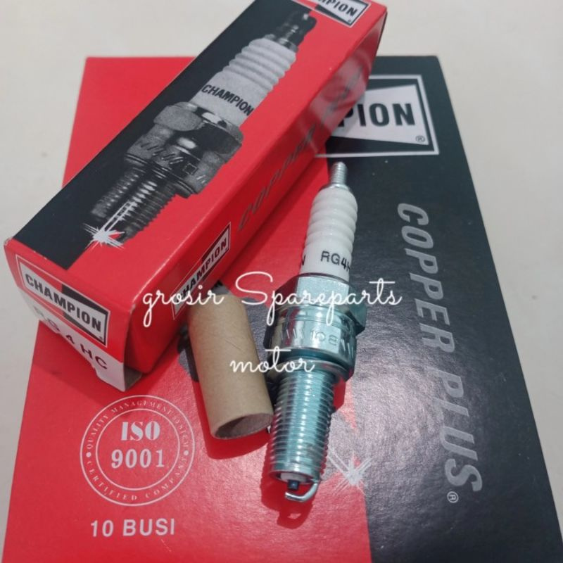 Jual BUSI CHAMPION RG 4 HC MOTOR SUPRA X 125 KHARISMA KIRANA DLL ...