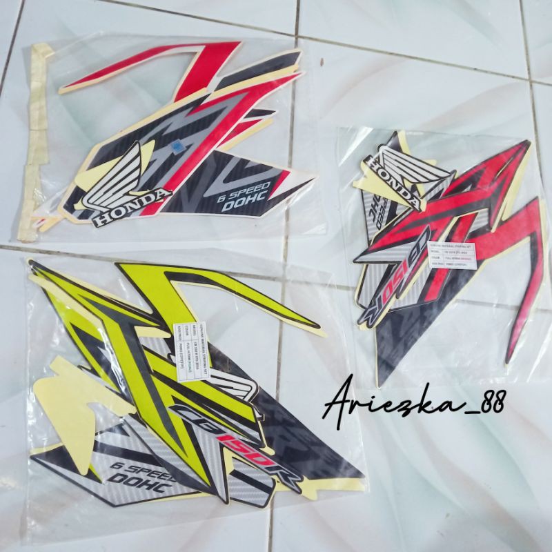 Jual Striping CB150R 2016 | stiker bodi motor cb150r 16 new | Shopee ...