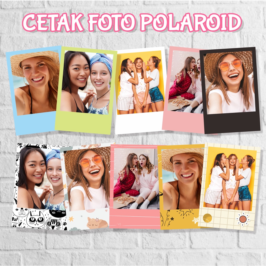 Jual Cetak Foto Polaroid, Foto Polaroid Custom | Shopee Indonesia