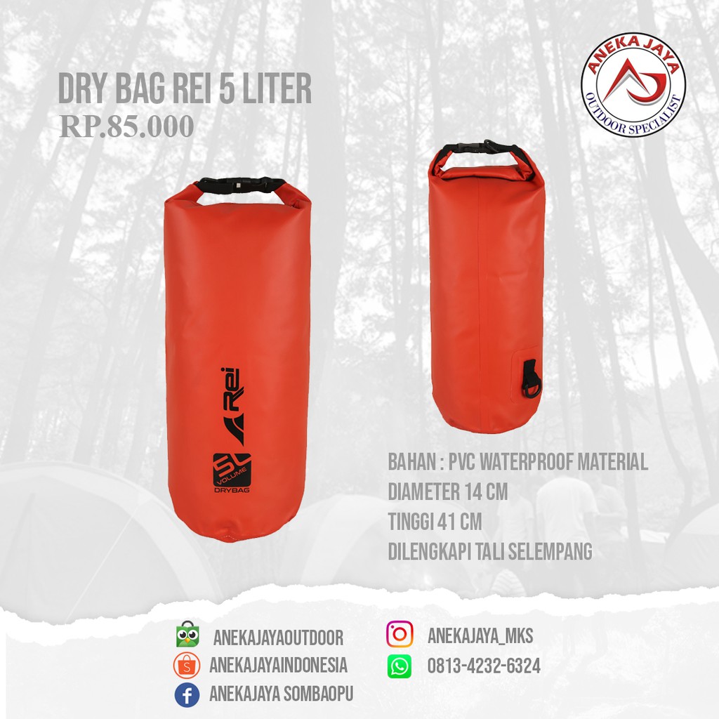Jual DRY BAG REI 5 LITER | Shopee Indonesia