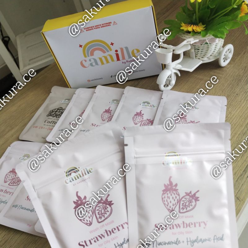 Jual Camille Bodyscrub, Mask, Little Pop Face By Camille Beauty ...