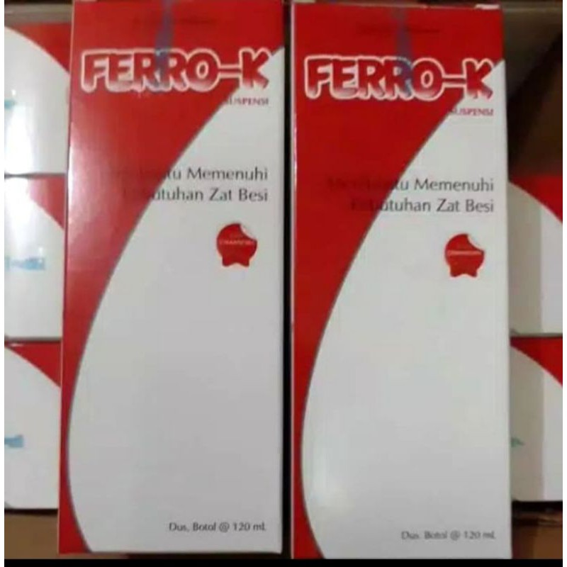 Jual Ferro-K Sirup 120ml | Shopee Indonesia