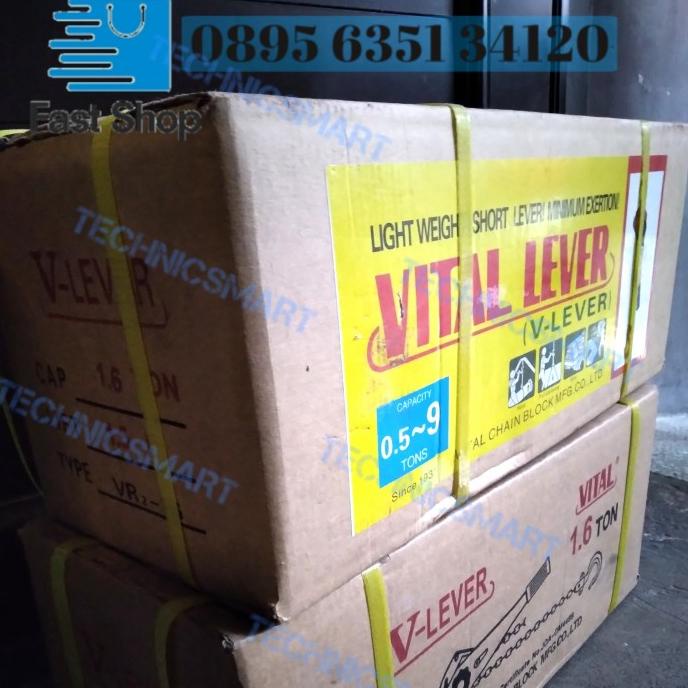 Jual Vital Lever Block 3 Ton X 1.5 Meter Vital Made In Japan | Shopee ...