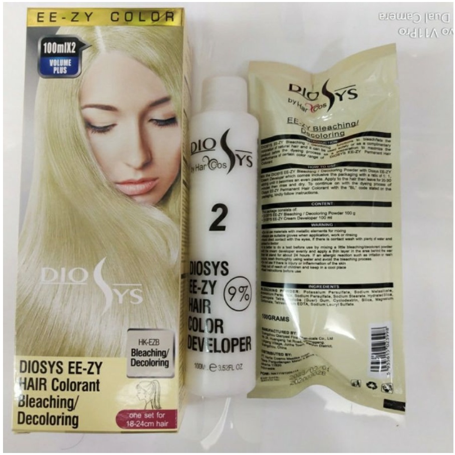 Jual DIOSYS HAIR COLOR BLEACHING | Shopee Indonesia