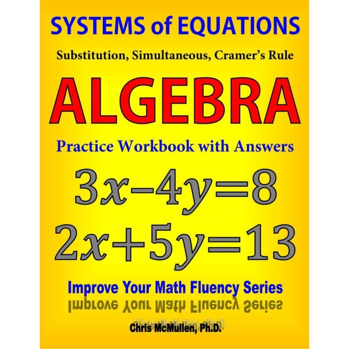 Jual Buku Systems Of Equations Substitution Simultaneous Cramer S Rule