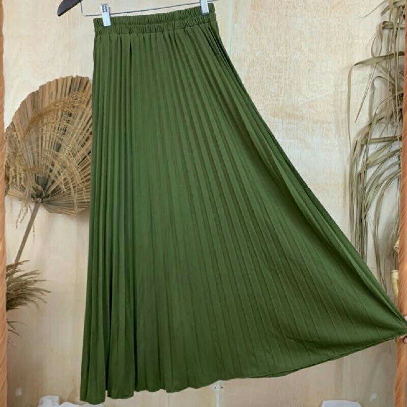 Jual (TERMURAH LANGSUNG PABRIK)ROK PLISKET PREMIUM/ROK PLISKET MAYUNG/ROK PLISKET JUMBO | Shopee ...
