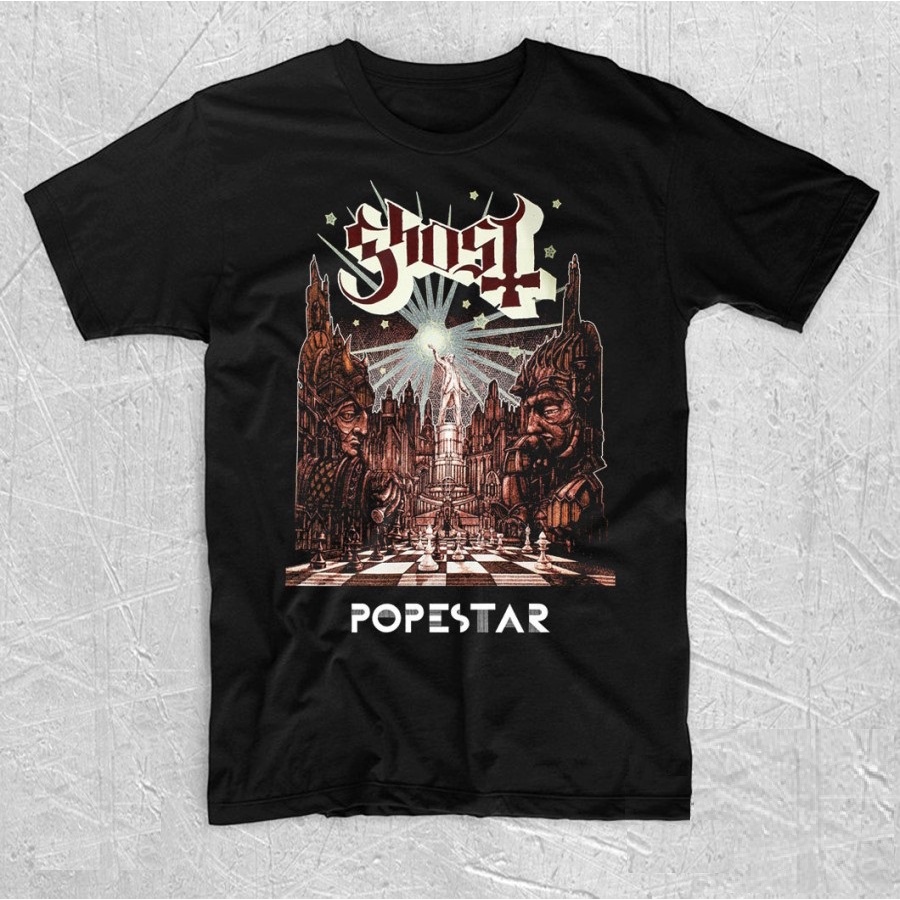 Jual Kaos Band GHOST - POPESTAR | Shopee Indonesia