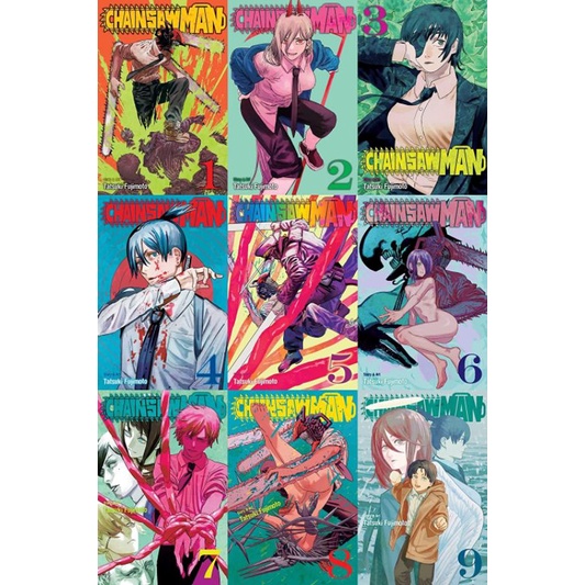 Jual Chainsaw Man Volume 1,2,3,4,5,6,7,8,9,10,11,12,13,14,15 by Tatsuki Fujimoto | Shopee Indonesia