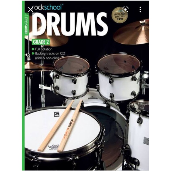 Jual Buku Rockschool RSL Drum Grade 2 | Shopee Indonesia