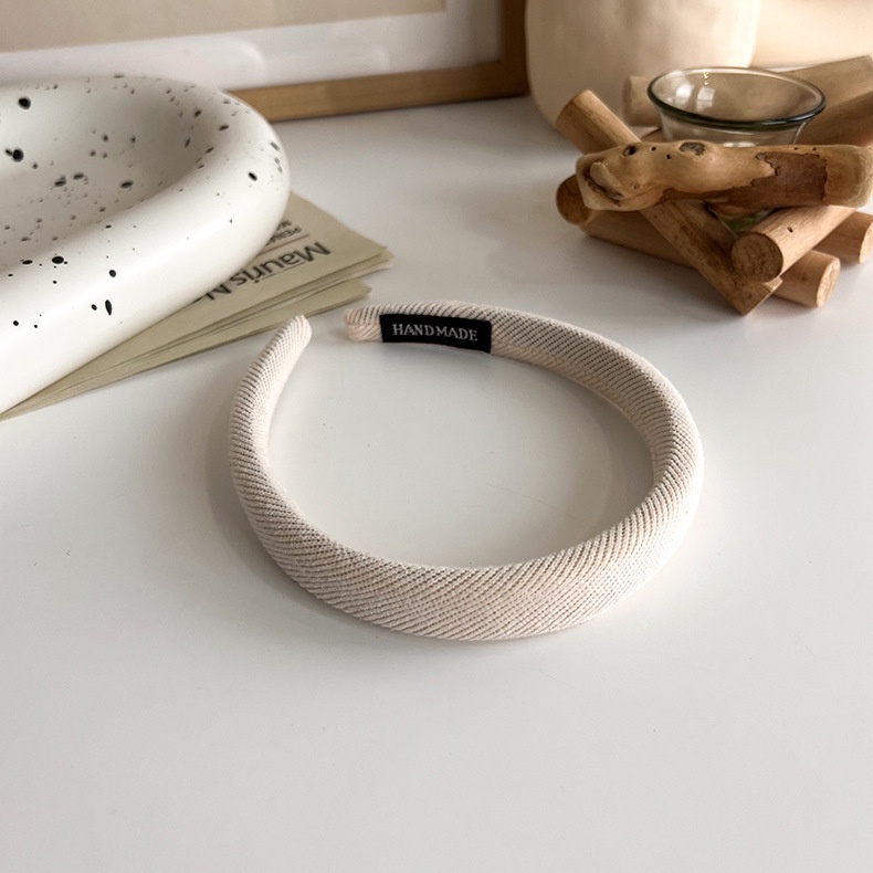 Jual BANDO KAIN WARNA POLOS LEMBUT SOLID PADDED HEADBAND CLOUD BANDANA ...