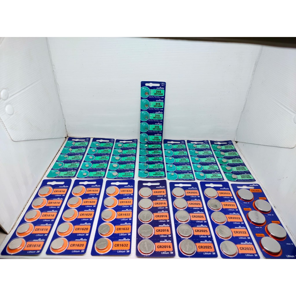 Jual BATERAI BATU JAM TANGAN MURATA ORIGINAL SEMUA TYPE | Shopee Indonesia