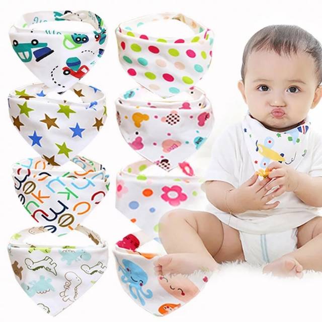 Jual Celemek makan segitiga & Tatakan liur bayi | Shopee Indonesia