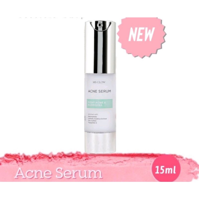 Jual MS GLOW SERUM ACNE | Shopee Indonesia