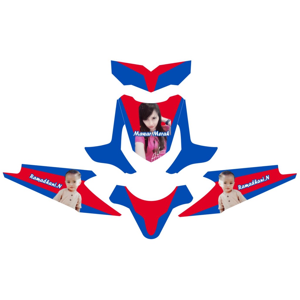 Jual Stiker decal beat Karbu fullbody | Custom desain | stiker beat ...