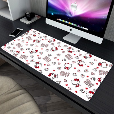 Jual [BUY 1 GET 1] Mousepad Alas Keyboard Komputer Hello Kitty Gaming ...