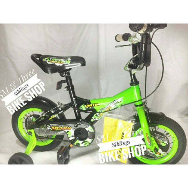 Jual Sepeda Anak United 12 Inch BMX Shark | Shopee Indonesia