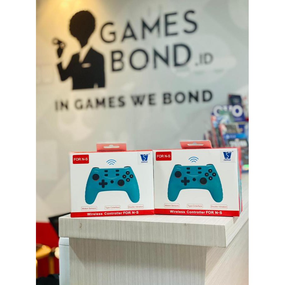 Jual Topway Wireless Controller For Switch - Biru | Shopee Indonesia