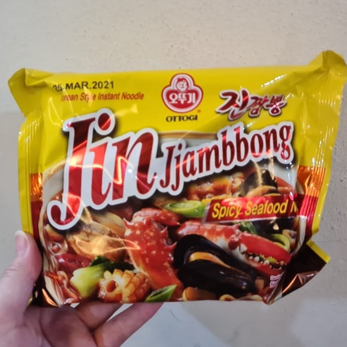 Jual JIN JJAMPONG mie korea seafood jjambbong jampong jambong jjamppong ...