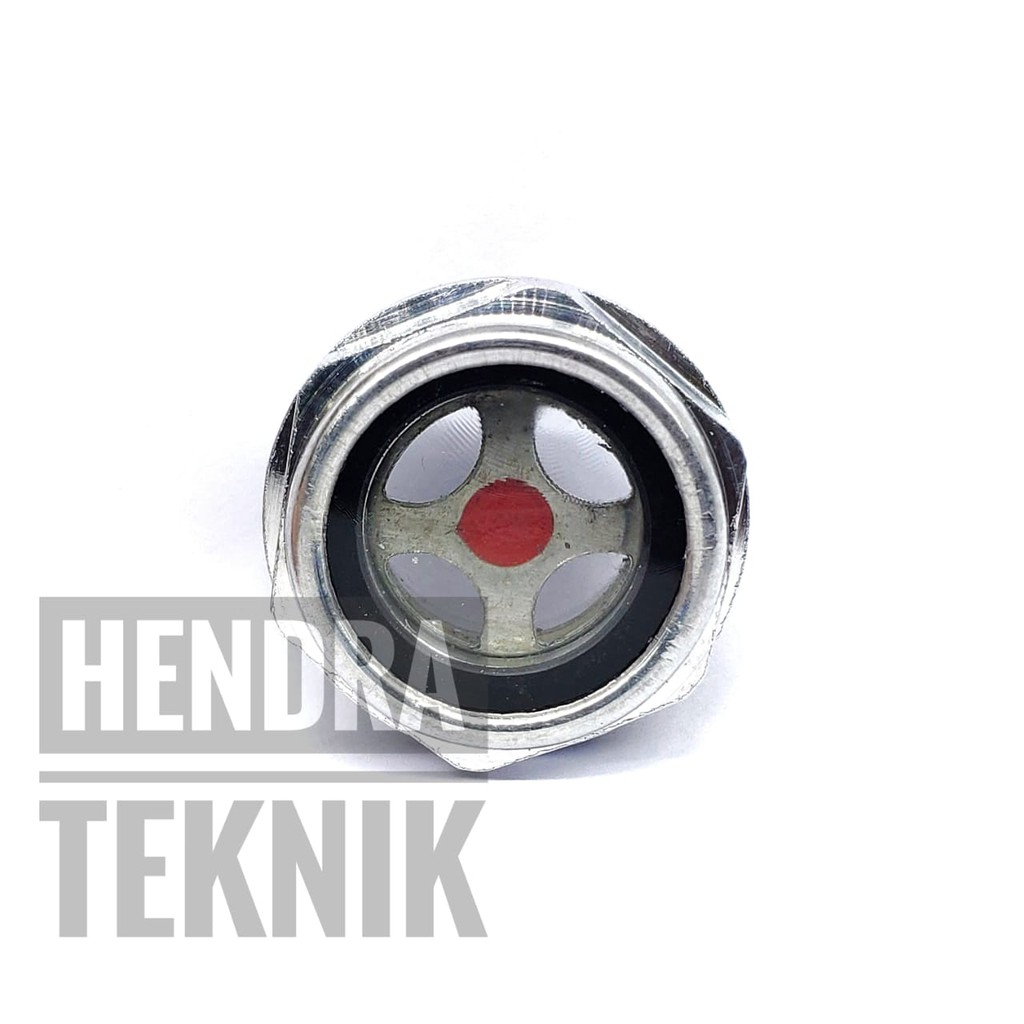 Jual TUTUP INDICATOR OLI COMPRESSOR 1/2" INCI ALUMINIUM TUTUP OLI ...