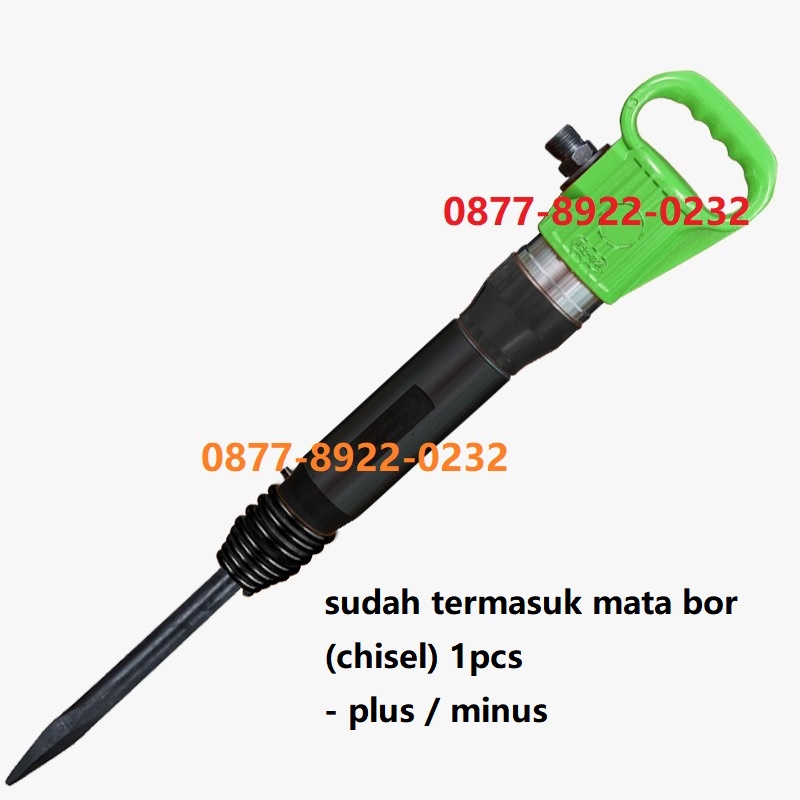 Jual Jack Hammer Pneumatic Drill Pick Breaker Mesin Bor Bobok Angin ...