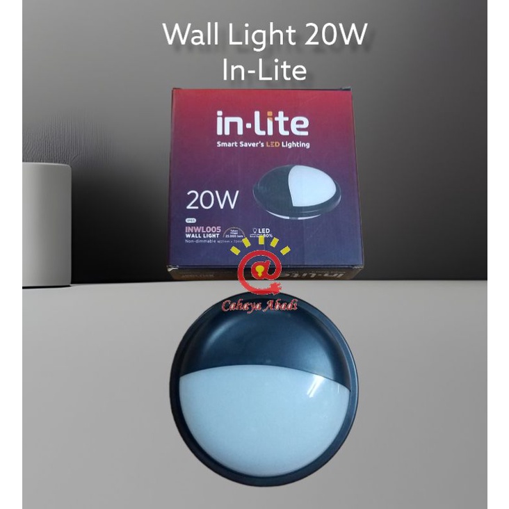 Jual Led Wall Light 20 Putih inlite In lite in-lite INWL005 IP65 ...